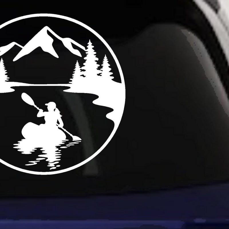 Kayak Decals and Stickers - Etsy