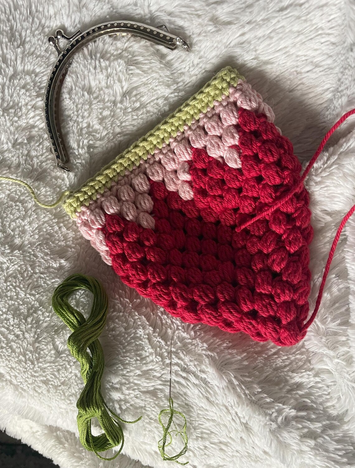 Strawberry Coin Purse Crochet Pattern - Etsy