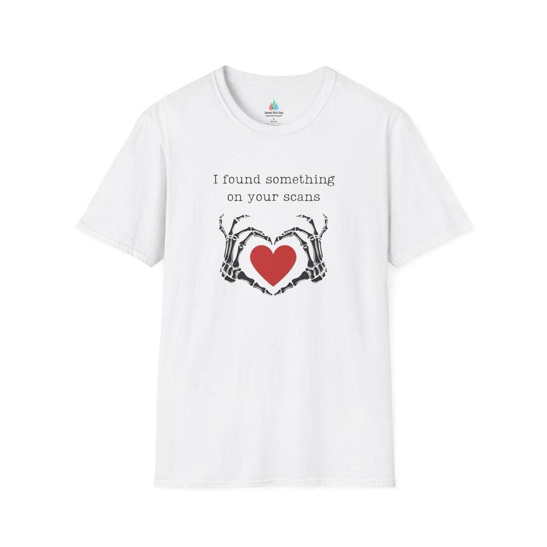 Rad Tech Skeleton Heart Scan T-shirt: Medical Humor Gift - Etsy