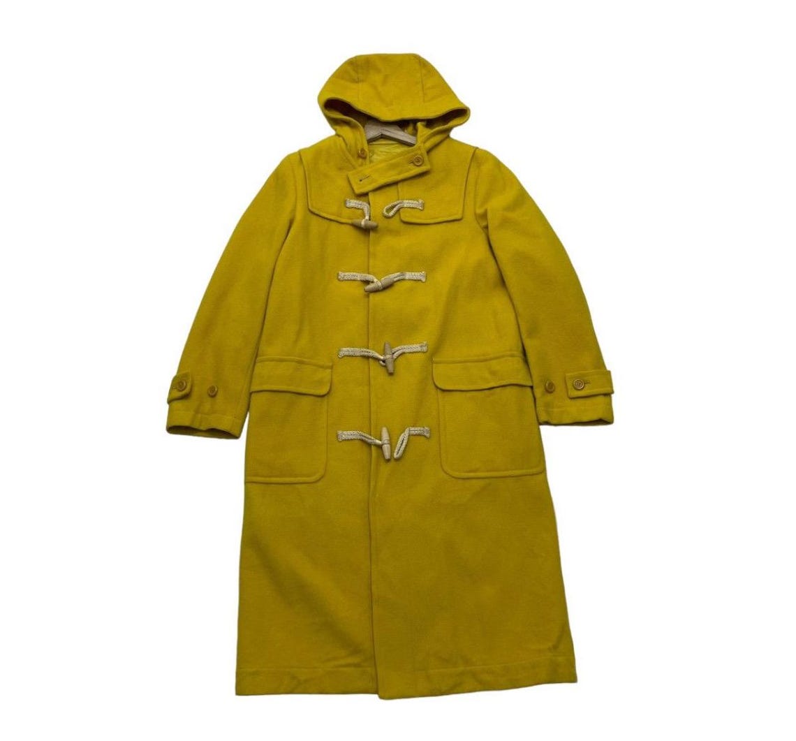 Vintage Ined Duffle Long Coat Toggles Button Hooded Jacket - Etsy