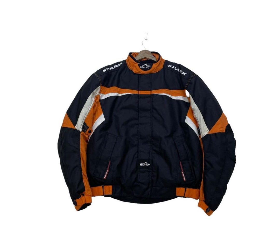 Japanese Brand Spark Motorcycle Jacket - Etsy
