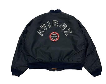 Rare! Avirex LTD Bomber Jacket Flight Jacket Made in USA Rare! Avirex LTD Bomber Jacket Flight Jacket Made in USA