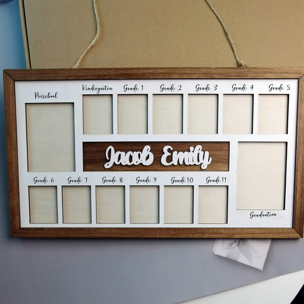 Grade School Photo Frame - Etsy