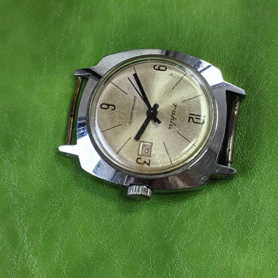 Vintage Umf Ruhla Watch 70,s Calibre 24 Made by the Umf Ruhla Watch ...