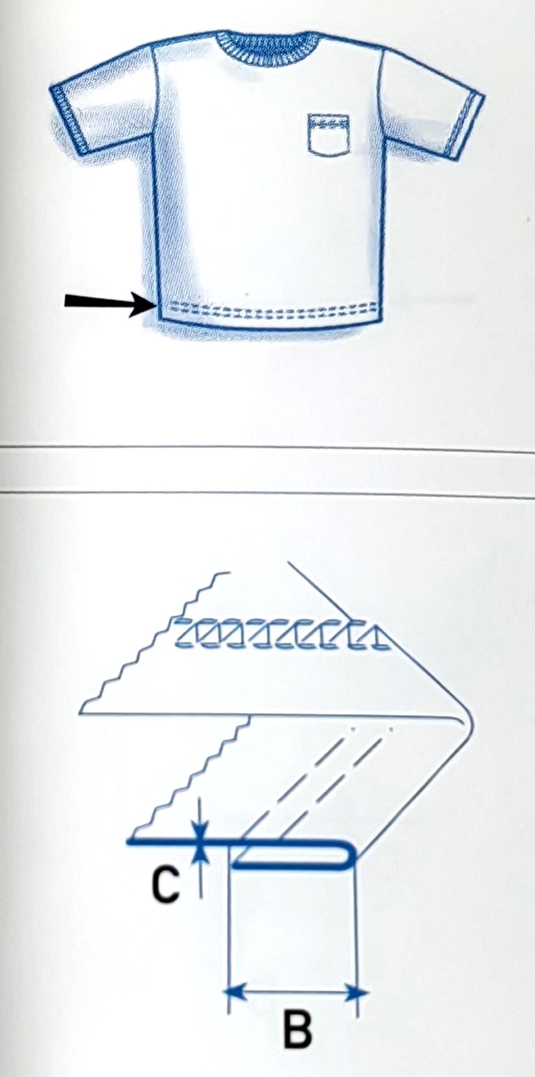 Adjustable Covering Stitch Machine Hem Folder Fabric Guide Hemmer ...