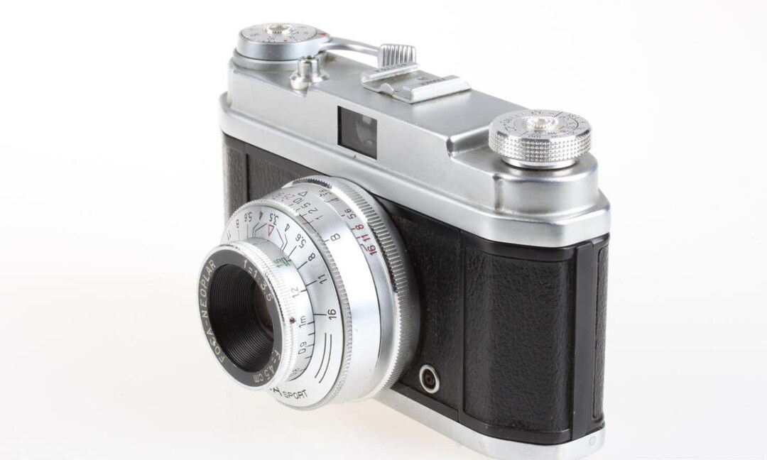 Vintage 60,s FOCA SPORT I 35mm Camera F-4,5cm F -1:35 Foca Neoplar Lens ...