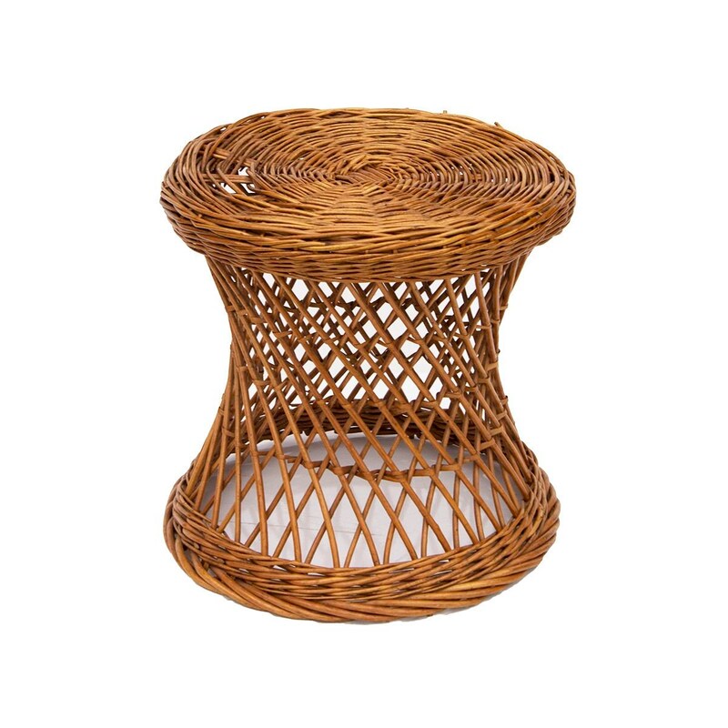 Wicker Stool - Etsy