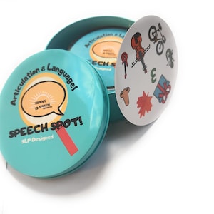 Speech Spot Card Game (articulation and Language) - Etsy