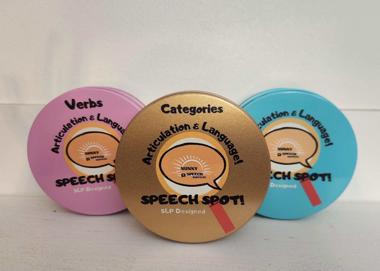 Speech Spot BUNDLE- All Three Sets! Articulation/language, Verbs and ...