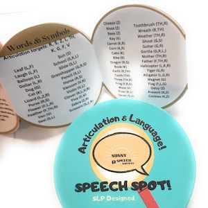 Speech Spot Card Game (articulation and Language) - Etsy