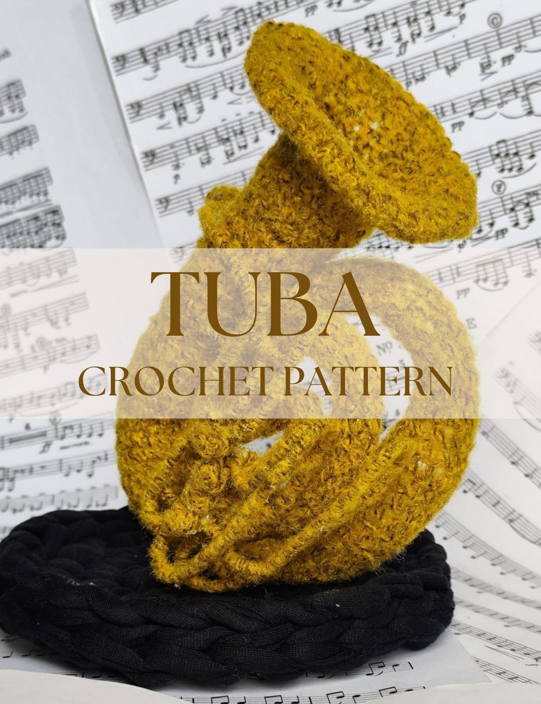 Tuba Crochet Pattern | Musical Instrument Crochet | Craft Ideas and DIY ...