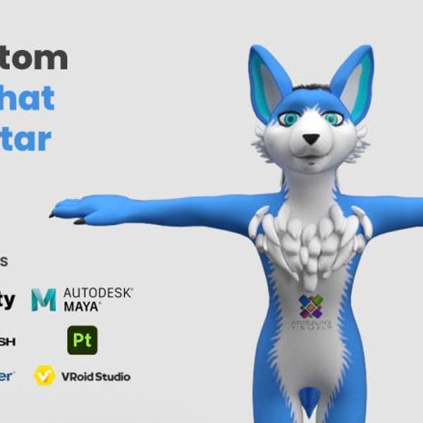 Vrchat Avatar Commission - Etsy