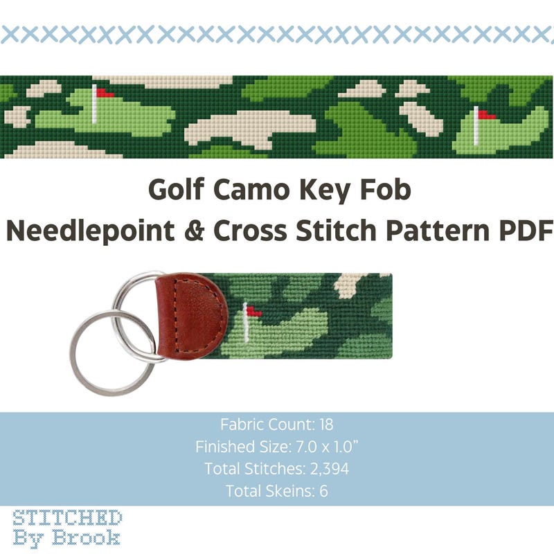 Camo Needlepoint - Etsy