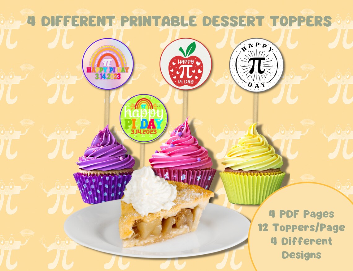 Printable Pi Day Party Bundle, Pi Day Party Favors, Pi Day Games, Math ...