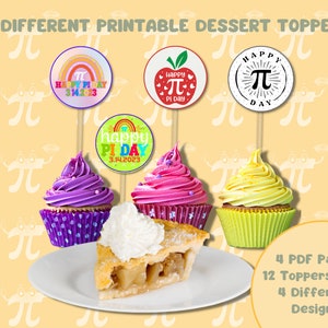 Printable Pi Day Party Bundle, Pi Day Party Favors, Pi Day Games, Math ...