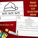 Christmas Paper Crowns, Christmas Coloring Craft, Downloadable DIY ...