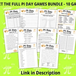 Pi Day Fast Answers Game, Trivia Game, Math Pi Day, Math Questions ...
