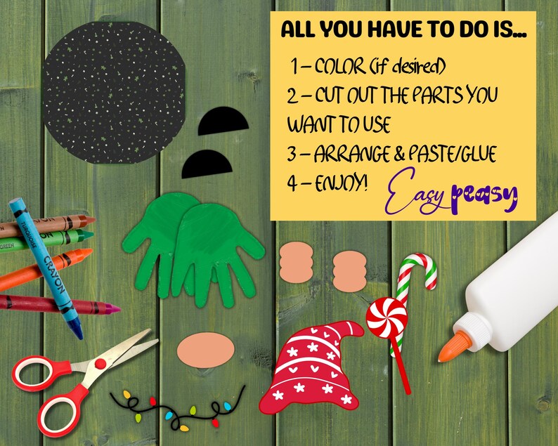 Christmas Gnome Craft, Kindergarten Craft, Christmas Craft, Classroom ...