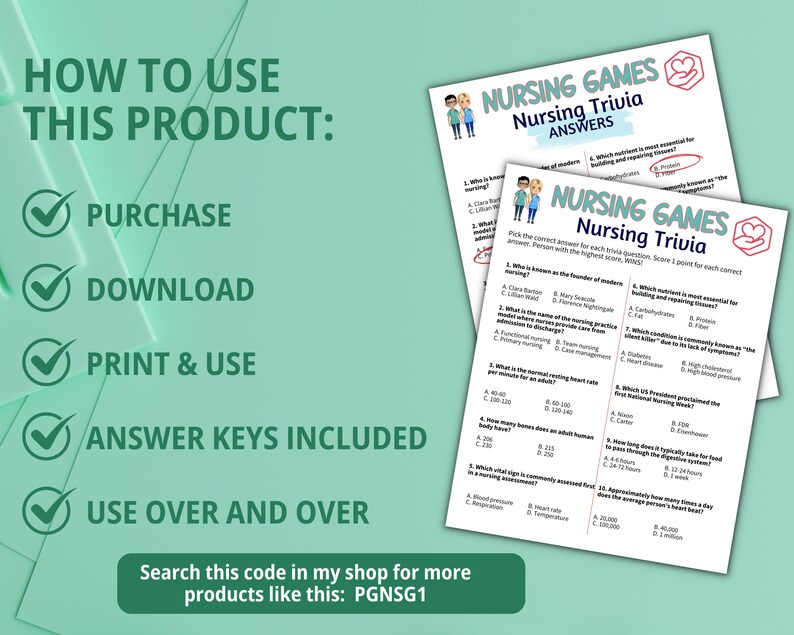 Nursing Trivia, Health Trivia, Medical Games, Nursing Games, Nurse ...