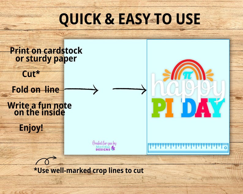 Printable Pi Day Cards, Teacher Appreciation Card Printable, Math ...