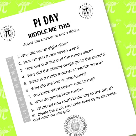 Pi Riddles