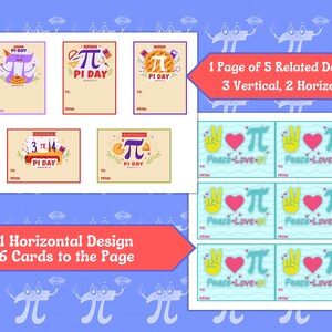 Printable Small Pi Day Cards - Exchange Like Valentines, Teacher ...
