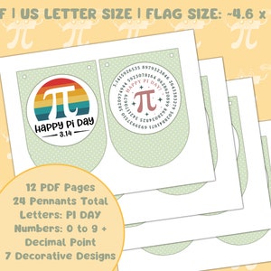 Printable Pi Day Party Bundle, Pi Day Party Favors, Pi Day Games, Math ...