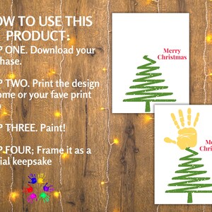 Christmas Handprint Craft, Christmas Tree Handprint Art, Winter ...