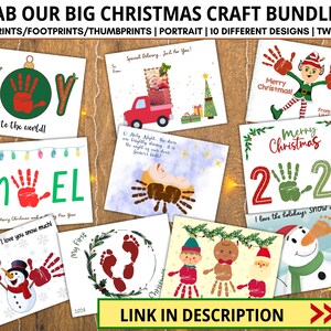 Christmas Handprint Craft, Snowman Handprint, Winter Handprint Craft ...