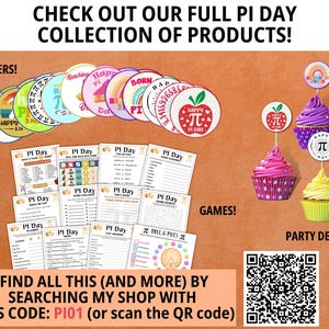 Printable Math Banner, Classroom Activities, Pi Day Banner, ABC Banner ...