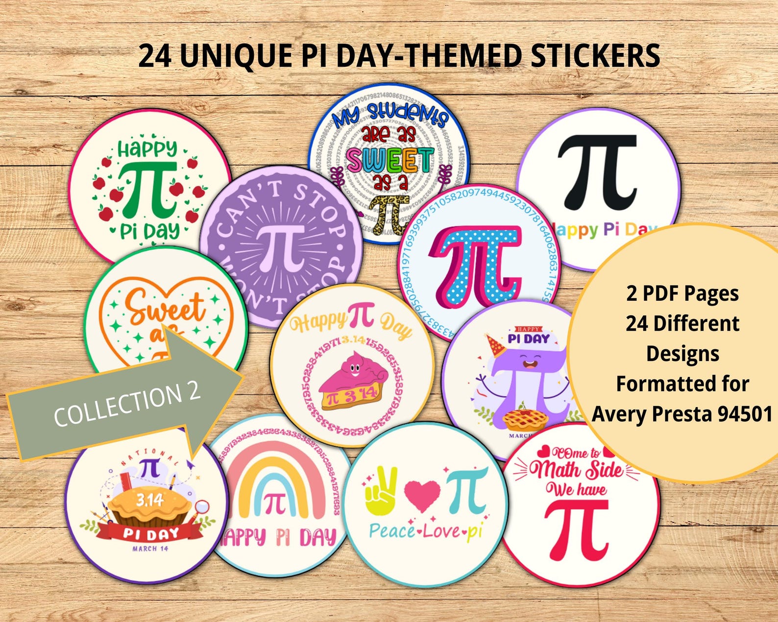 Printable Pi Day Party Bundle, Pi Day Party Favors, Math Pi Day Banner ...