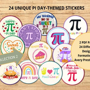 Printable Pi Day Party Bundle, Pi Day Party Favors, Math Pi Day Banner ...
