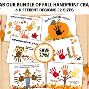 Owl Handprint Craft, Fall Handprint Craft, Fall Handprint Art ...