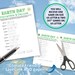 Earth Day Double Word Scramble Game, Earth Day Game, Unscramble and ...