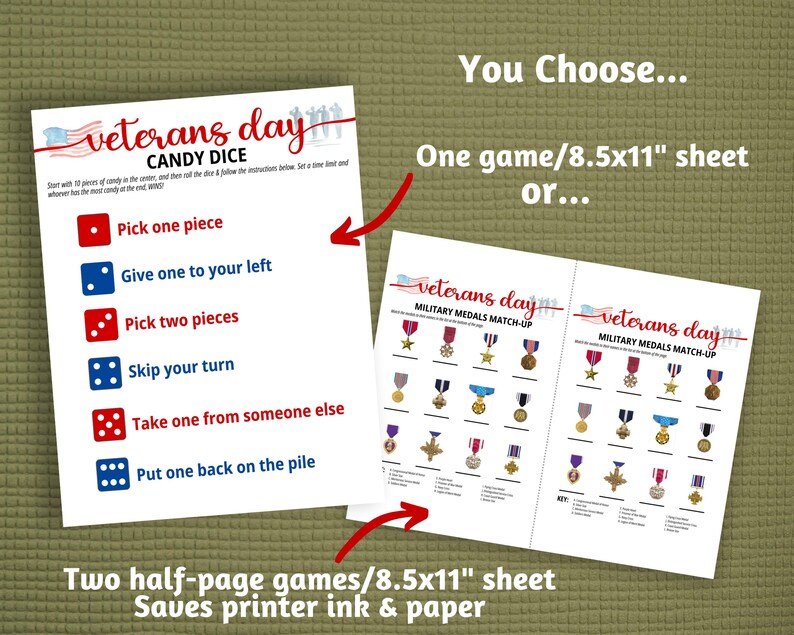 Veterans Day Games, Patriotic Word Game, Group Games, Patriotic Games ...