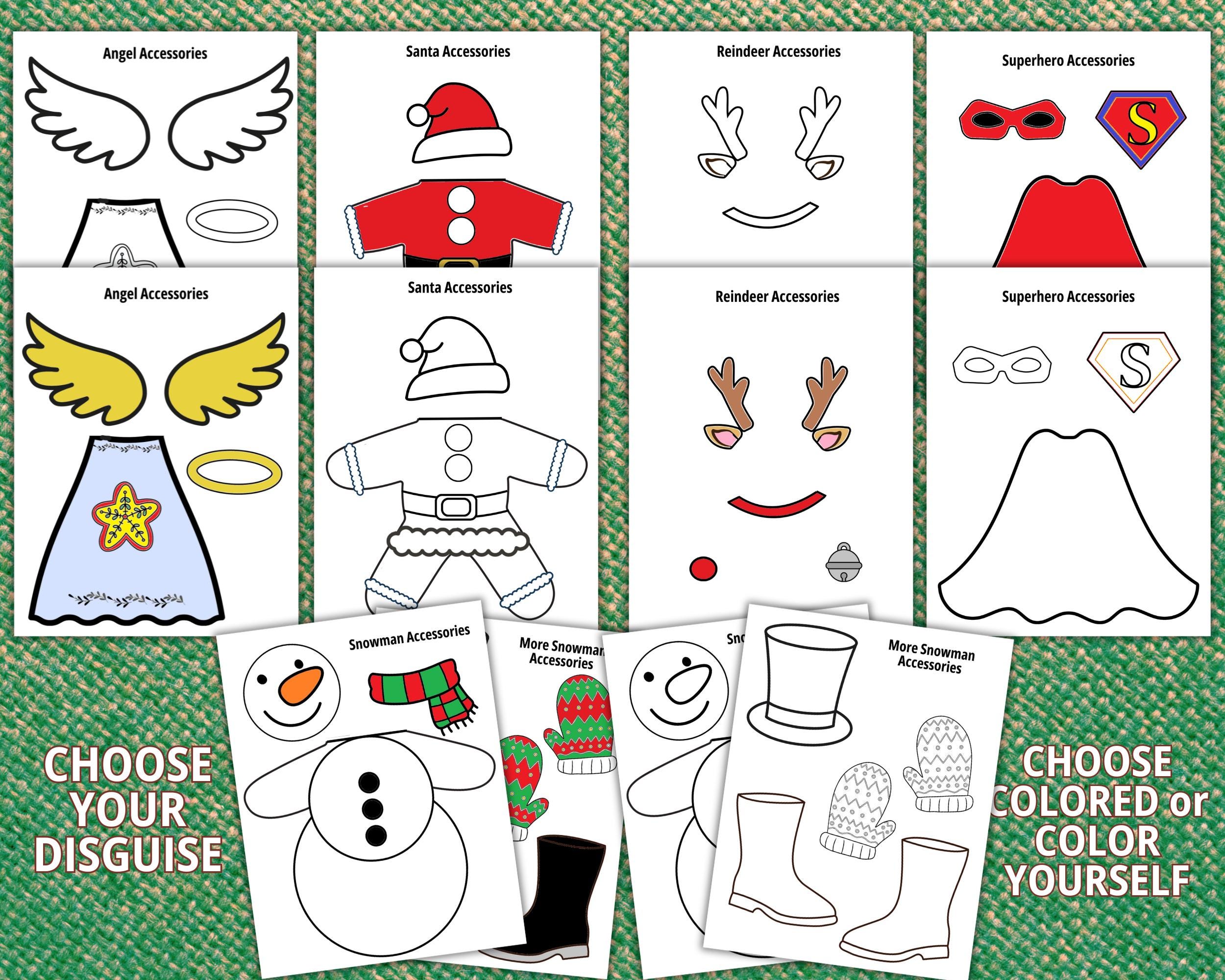 Disguise a Gingerbread, Gingerbread Coloring, Gingerbread Man Costume ...