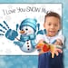 Winter Handprint Craft, Love You Snow Much, Handprint Art, Winter ...