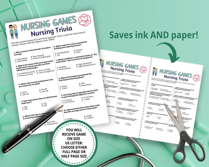 Nursing Trivia, Health Trivia, Medical Games, Nursing Games, Nurse ...