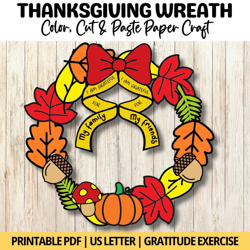 Thanksgiving Crafts for Kids - Etsy