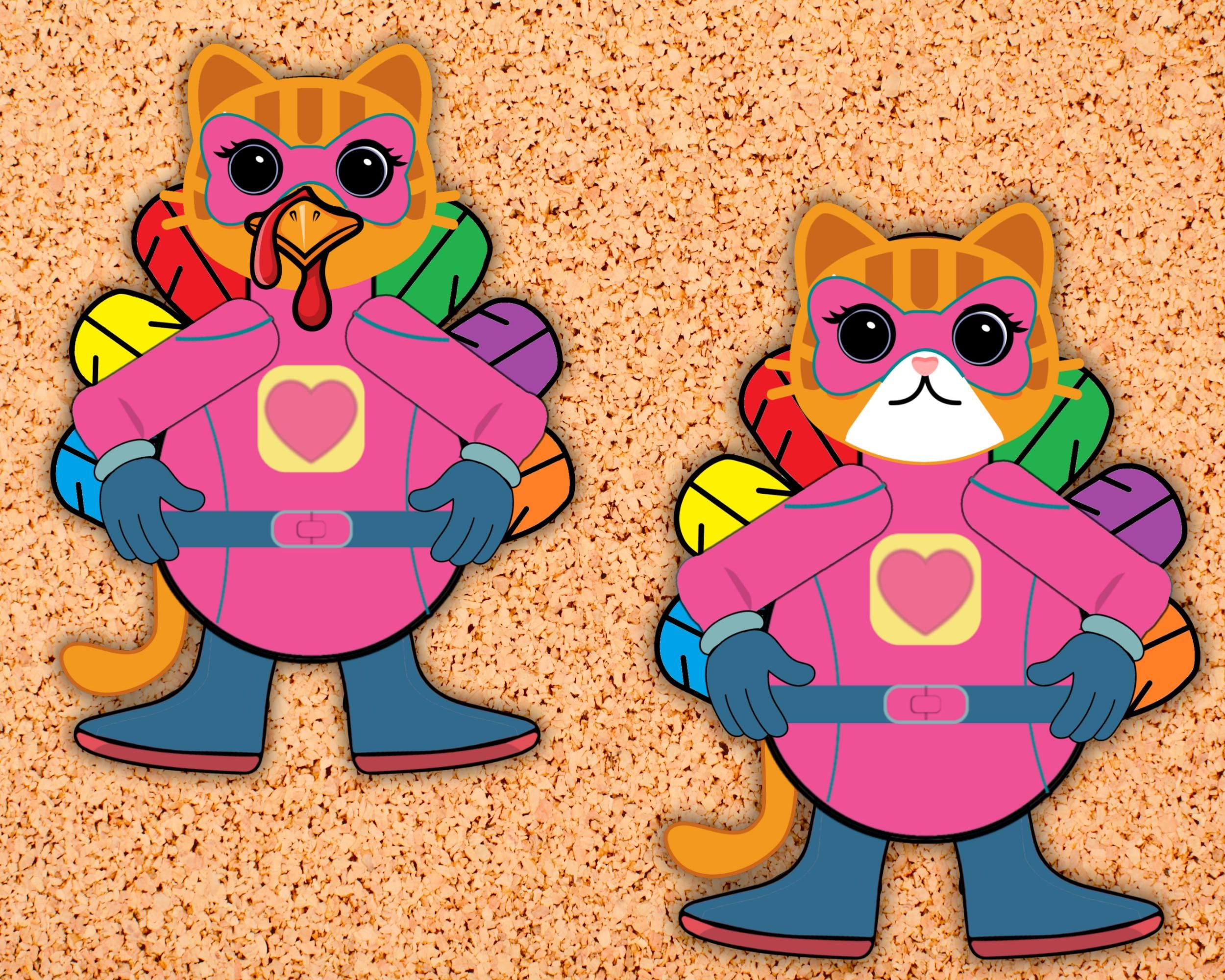 Disguise a Turkey, Character Disguises, Super Kitty, Turkey Costume ...