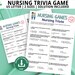 Nursing Trivia, Health Trivia, Medical Games, Nursing Games, Nurse ...
