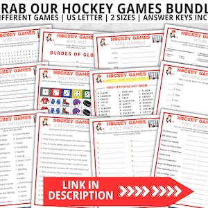 Hockey Jokes, Hockey Riddles, Hockey Games, Hockey Party Games, Hockey ...