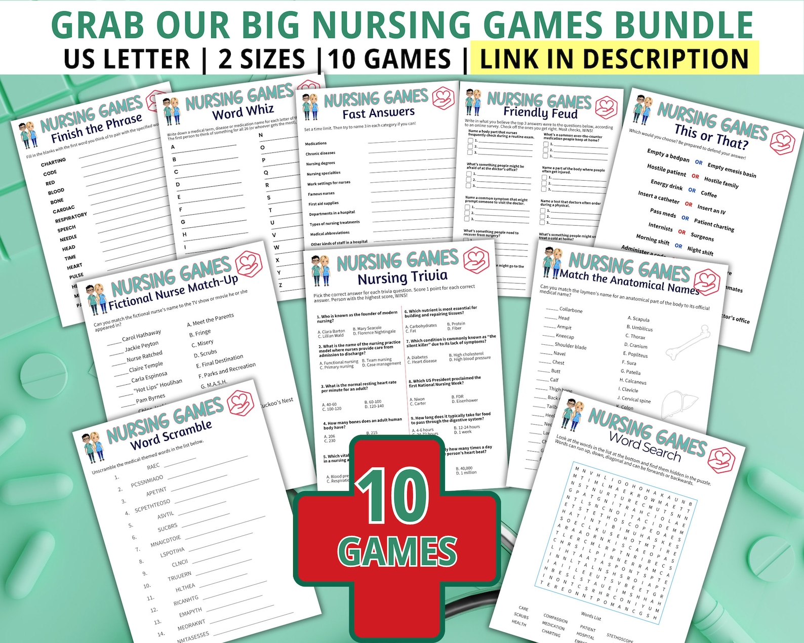 Nursing Trivia, Health Trivia, Medical Games, Nursing Games, Nurse ...