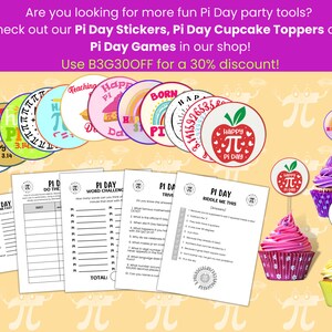 Printable Math Banner, Classroom Activities, Pi Day Banner, Spring ...