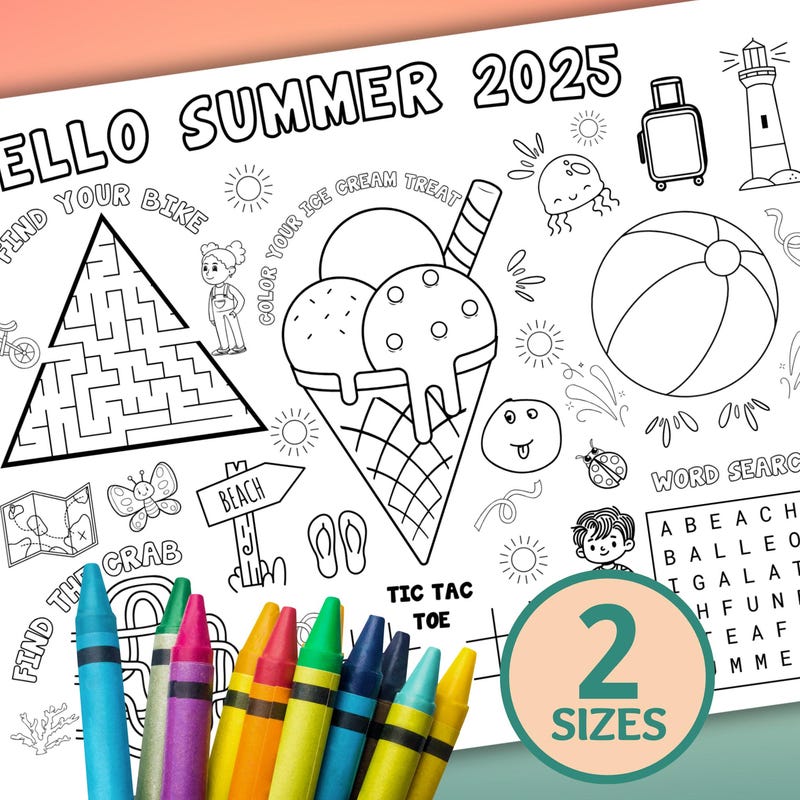 Summer Placemats - Etsy