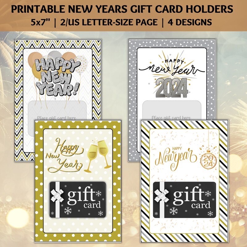 Happy New Year Card - Etsy