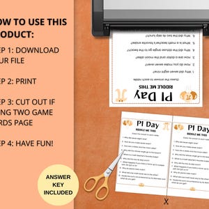 Pi Day Riddles, Riddle Me This, Pi Day Download, Math Pi Day, Math ...