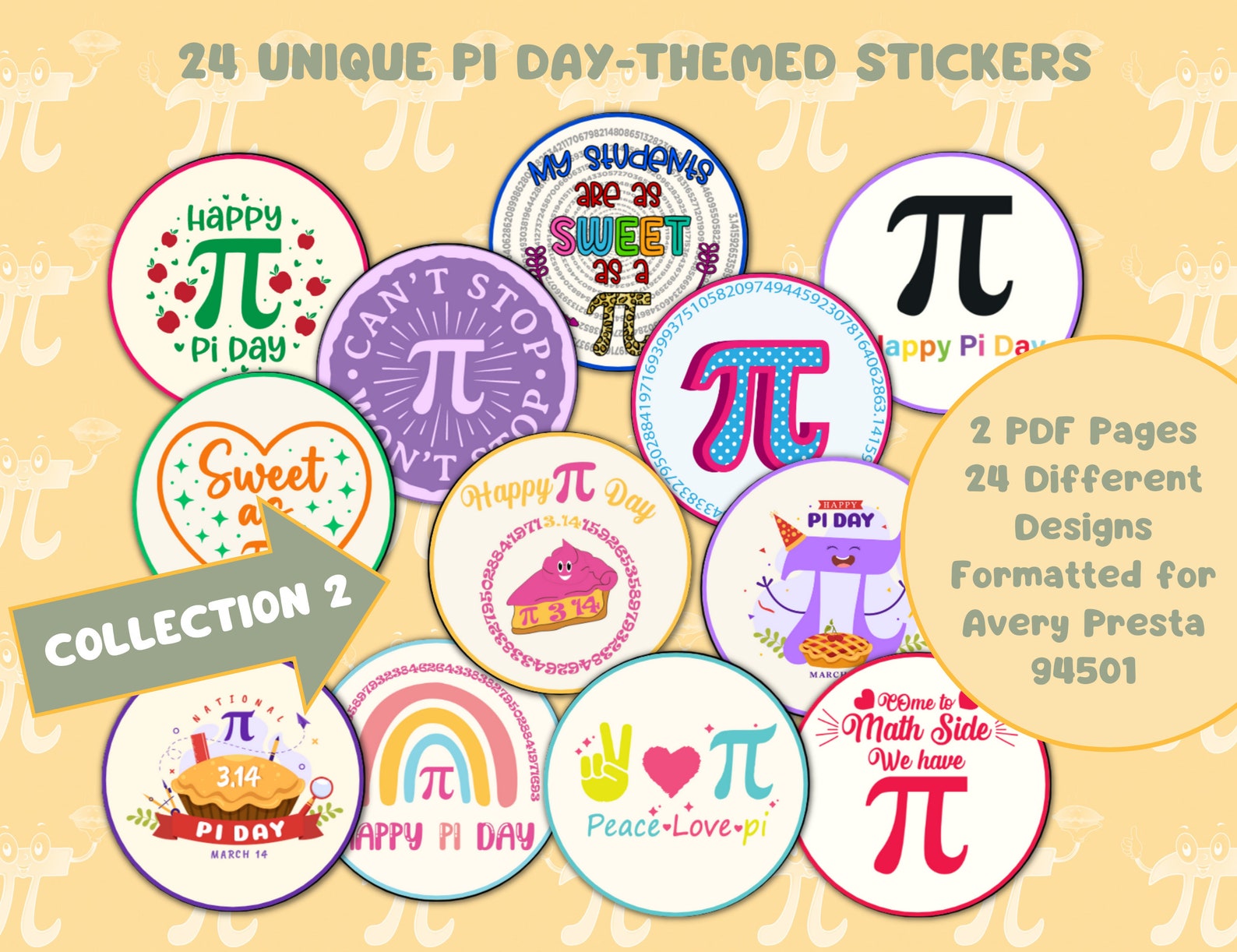 Printable Pi Day Party Bundle, Pi Day Party Favors, Pi Day Games, Math ...
