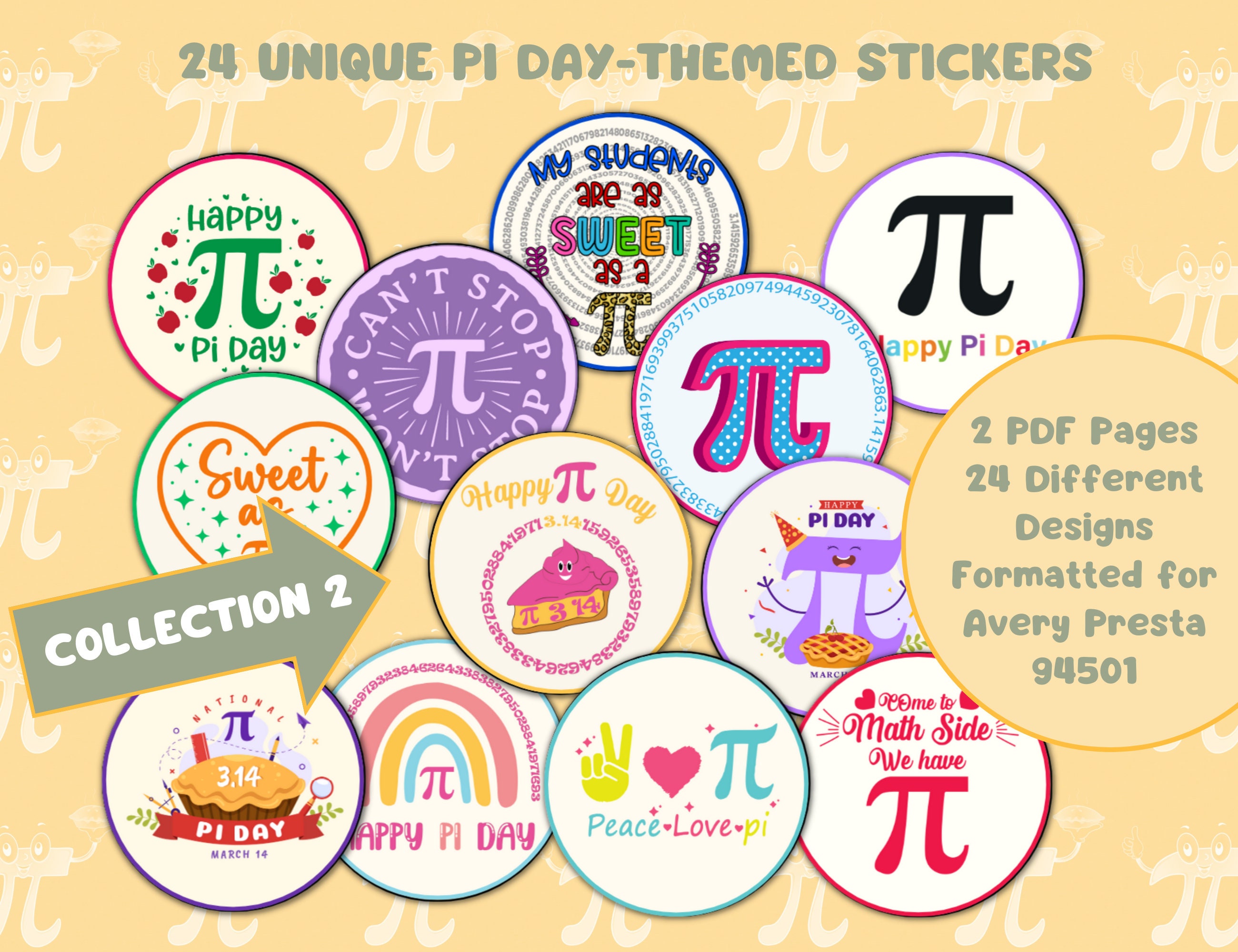 Printable Pi Day Party Bundle, Pi Day Party Favors, Pi Day Games, Math ...
