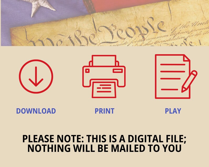 Preamble Scramble Game, Constitution Day, U.S. History Lesson, Teacher ...